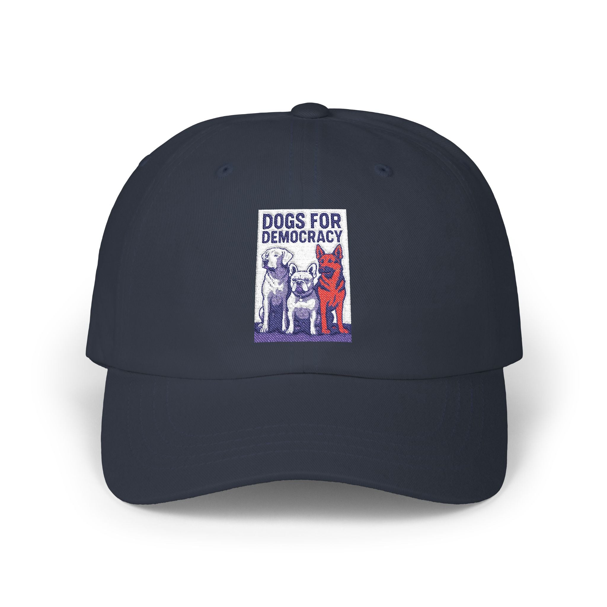 Dogs For Democracy Logo Baseball Cap (3 colors) – Protest Pets